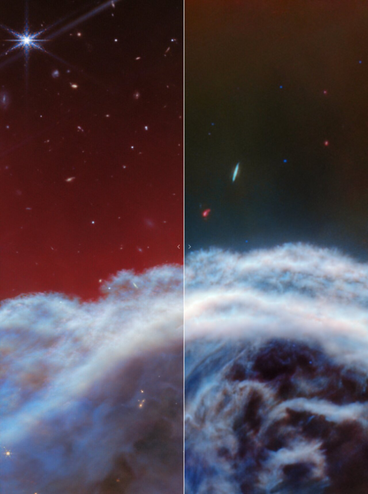 Slider Tool (Webb NIRCam and MIRI images) | ESA/Webb