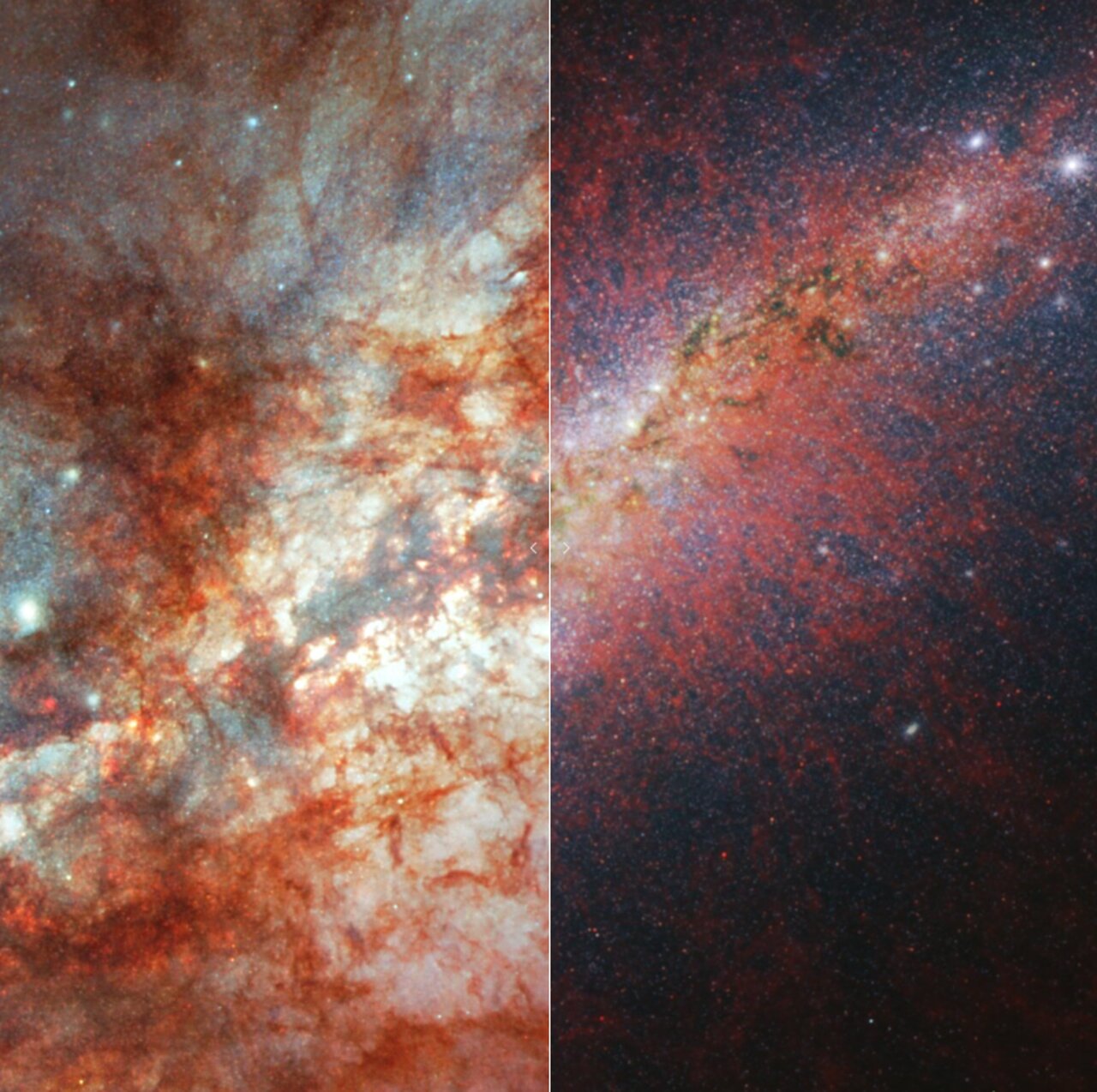 Slider Tool (Webb and Hubble images) | ESA/Webb